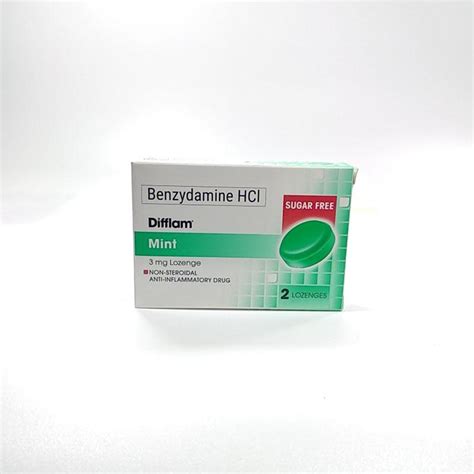 Difflam Mint Lozenge 2s Lazada Ph