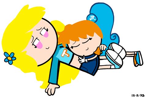 Nick Sister Tummy Cuddle By Paysonsmith On Deviantart