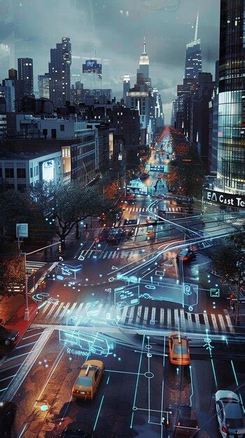 Smart Emergency Response System In Public Safety Iot Premium Ai Generated Image