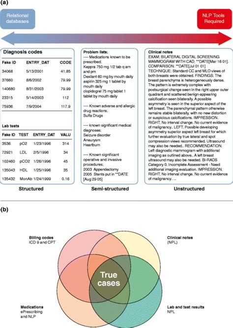 Ehr Data Structure And Accurate Phenotyping A Electronic Health Download Scientific Diagram