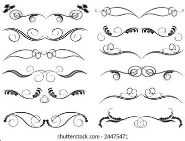 Vectorized Scroll Design Stock Vector Royalty Free Shutterstock