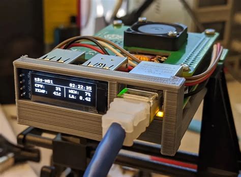 Raspberry Pi 1u Rack Mount And Oled Tray Remix By Revnull Download Free Stl Model