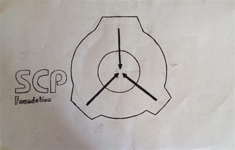 SCP Logo Drawing SCP Foundation RP Amino