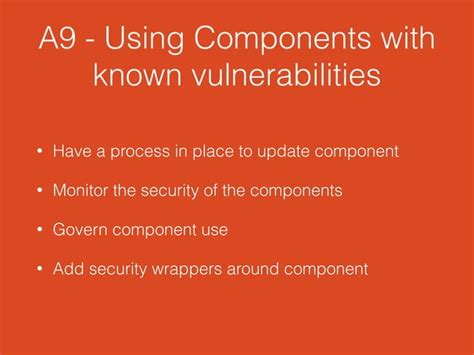 Owasp Top 10 Web Vulnerabilities From Dcc 0414 Ppt Free Download