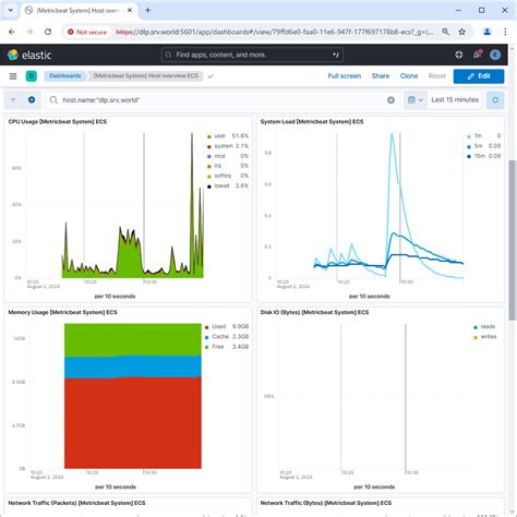 Ubuntu 24 04 Elastic Stack 8 Install Metricbeat Server World