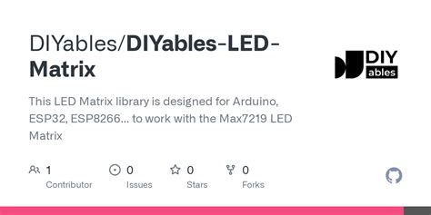 Github Diyables Diyables Led Matrix This Led Matrix Library Is