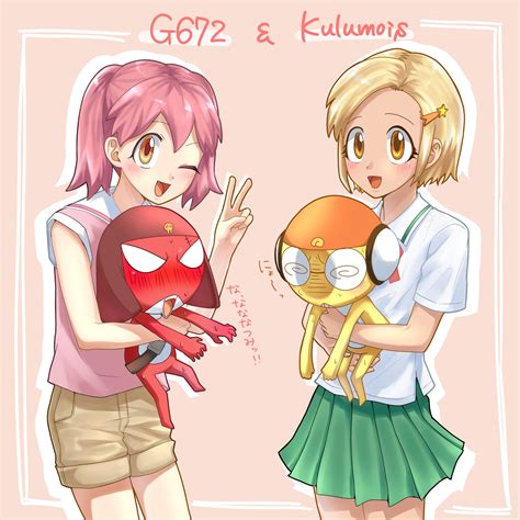 Angol Mois Hinata Natsumi Giroro And Kururu Keroro Gunsou Drawn By Nanami Cn Aoi Danbooru