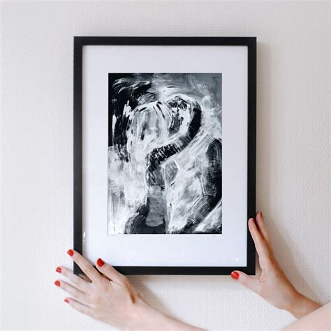 Erotic Print Sex Painting Erotic Painting Abstract Above Bed Art