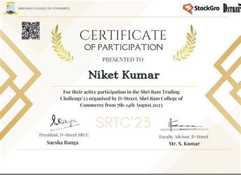 Niket Kumar On Linkedin Trading