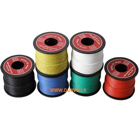 100m Roll Circuit Wire 26awg Soft Insulator Stranded Hook Up Wire Duinolk The Biggest