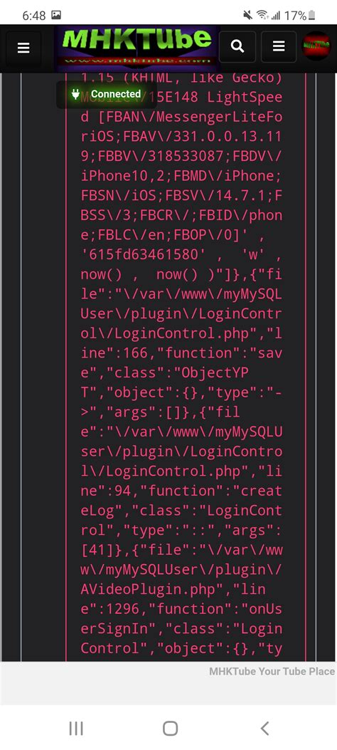 new errors after latest gitpull · issue 5800 · wwbn avideo · github