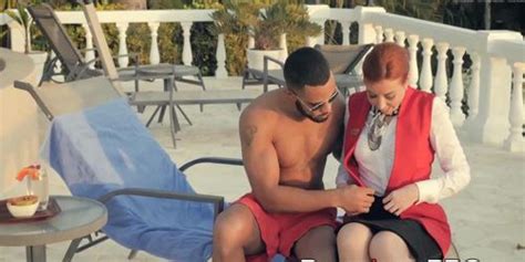 Redhead Latina Bianca Resa Bounces On Black Cock Outdoors Tnaflix Com