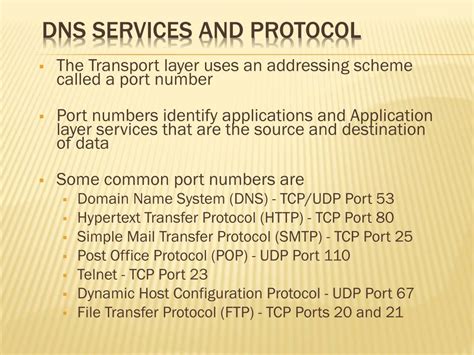 PPT Application Layer FTP DNS SMTP PowerPoint Presentation ID 1616311