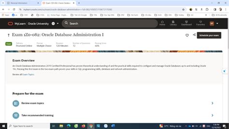 Hướng Dẫn đăng Ký Oracle Testing Id Thi Chứng Chỉ Oracle Ocp 19c