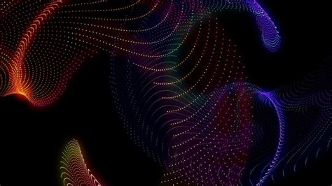 Premium Photo Abstract Glowing Particles Flow Abstract Glowing Colorful Dot