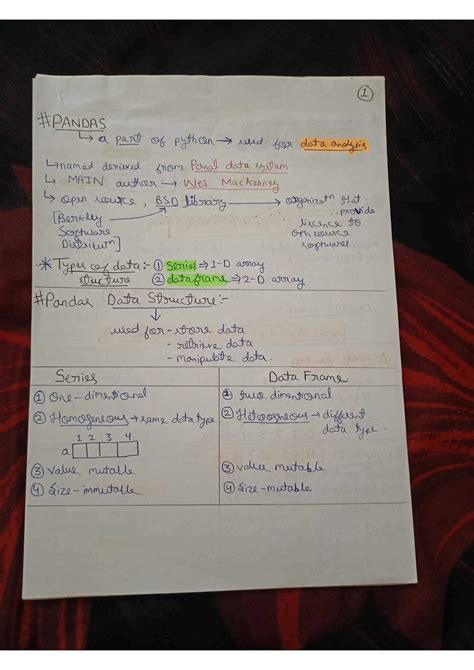 SOLUTION Python Pandas Series Class Notes Studypool