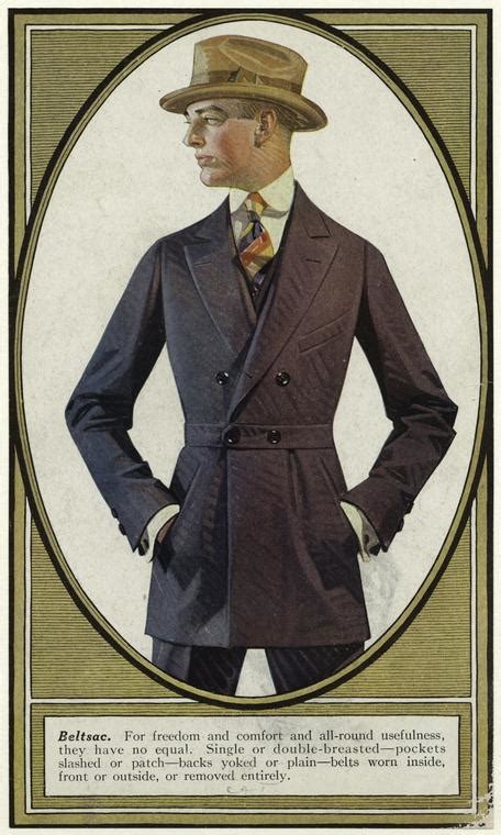 Menswear 1910s Costume Reference