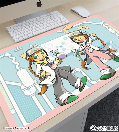 pop n music ミミ ニャミ マルチデスクマット AMNIBUS アムニバス