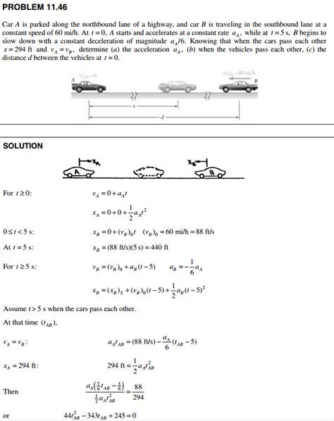 Solved In This Problem The Solution Says That AB AA Chegg Com