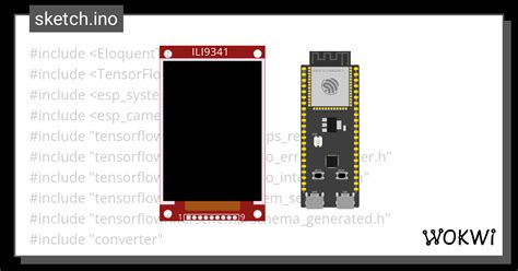 Ges Recognize Bas CNN Wokwi ESP32 STM32 Arduino Simulator