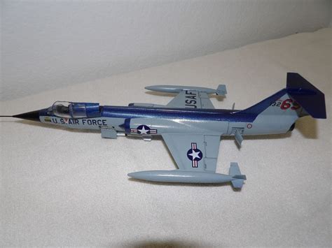 Scale Model Built F104 Starfighter Scale Models Starfighter Fighter Planes