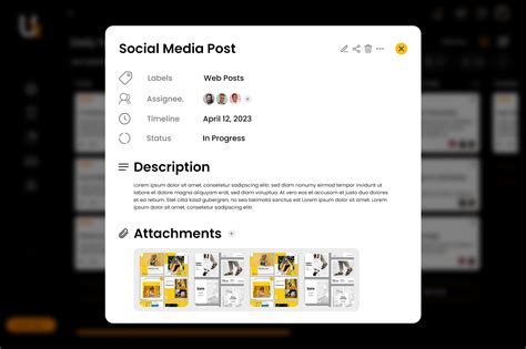 Task Management Dashboard Ui Design 4 Images Behance