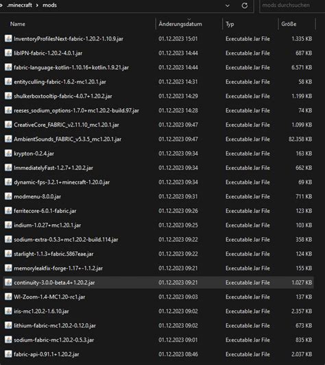 Minecraft Resourcepacks Wont Show Up I Fabric 1 20 2 Profile R Fabricmc