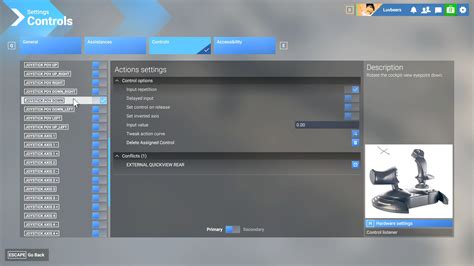Where Are Cockpit Camera Controls User Interface And Activities Microsoft Flight Simulator Forums