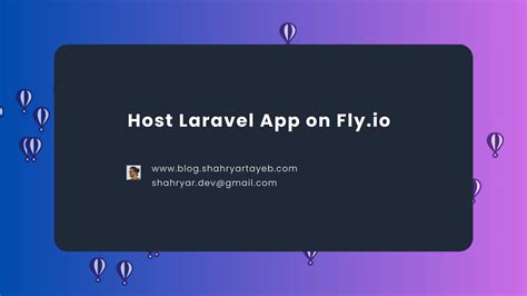 Everything You Need Know About Hosting Laravel App On Flyio