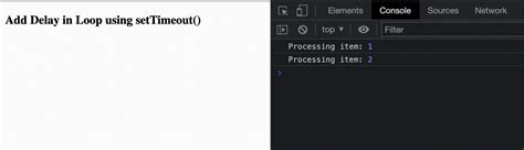 如何在 JavaScript 的循环中添加延迟