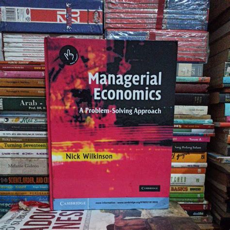 Jual Buku Managerial Economics A Problem Solving Approach Nick Wilkinson Cambridge Hard Cover