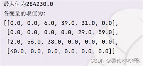 Python求解整数线性规划 Linprog Scipy 整数规划mob64ca140fd7c1的技术博客51cto博客