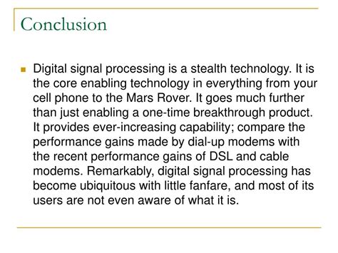 Ppt Singular Value Decomposition In Digital Signal Processing Powerpoint Presentation Id244105