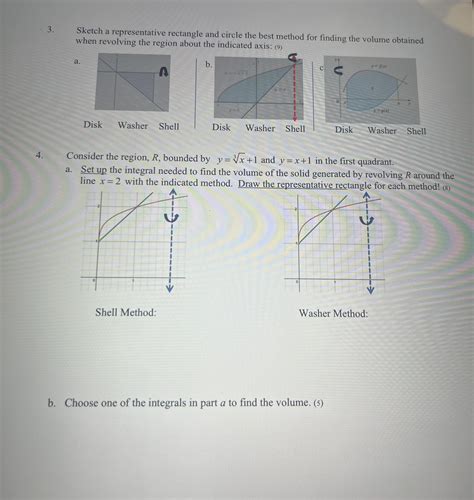 Solved Sketch A Representative Rectangle And Circle The Chegg