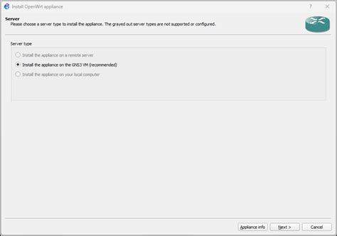 Installing An OpenWRT Router In GNS3 Mastering Enterprise Networks