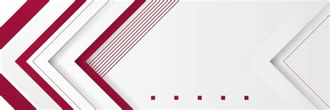 Premium Vector Modern Red And White Contrast Abstract Wide Banner Background Vector Abstract