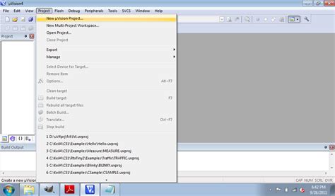 C Exercise First Exercise Using Keil Uvision 4 For 8051 Micro Controller