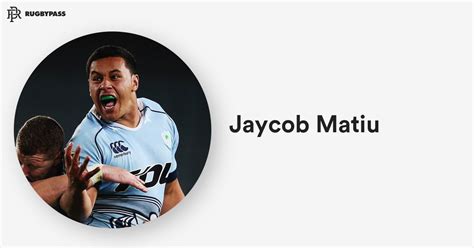 Jaycob Matiu Rugby Jaycob Matiu News Stats And Team Rugbypass