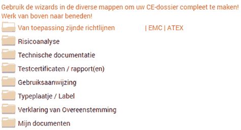 Ce Markering Ex Apparatuur