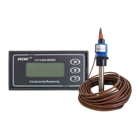 Cct 3320 비저항계측기 수질측정기비저항측정기수질비저항분석기수질관리측정기컨트롤러측정범위0~1825mΩ