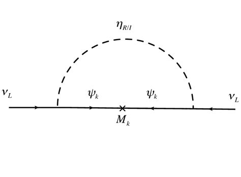 One Loop Diagram Generating Active Neutrino Mass Matrix Download Scientific Diagram