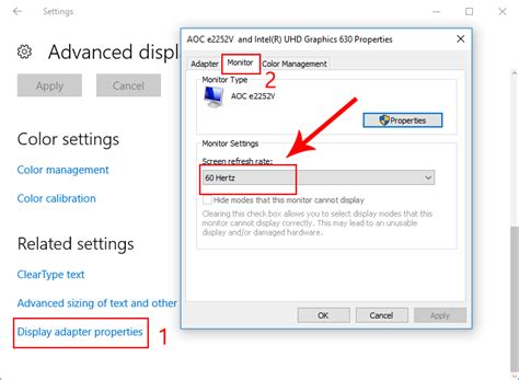 3 Ways To Check Monitor Refresh Rate Hertz In Windows 10 8 7
