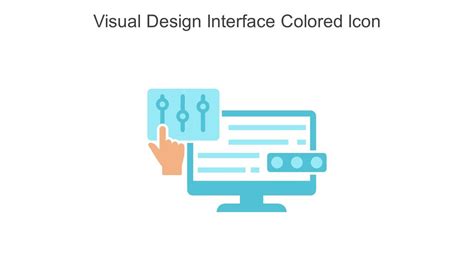 Visual Design Interface Colored Icon In Powerpoint Pptx Png And Editable Eps Format Ppt Slide