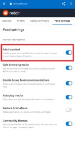 How To Turn On Or Off NSFW On Reddit TechCult How To Turn On Or Off NSFW On Reddit TechCult