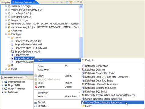 eclipsedatabase torque mapping object