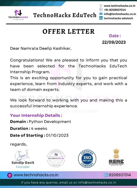 namrata kashikar on linkedin technohacksedutech pythondevelopment