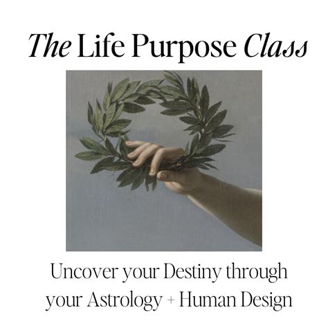 The Life Purpose Class Uncover Your Destiny Through Your Astrology