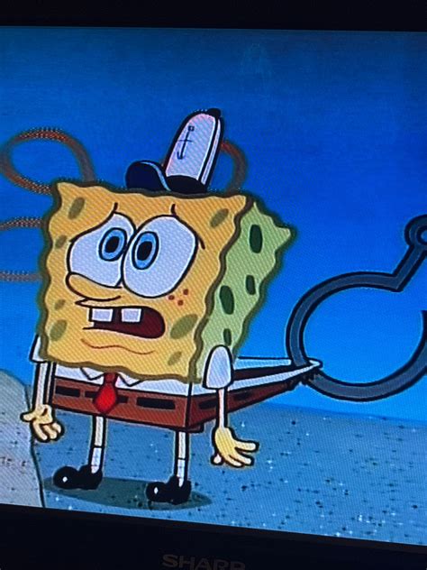 Spongebob Got Hooked By Saralovesspongebobsm On Deviantart