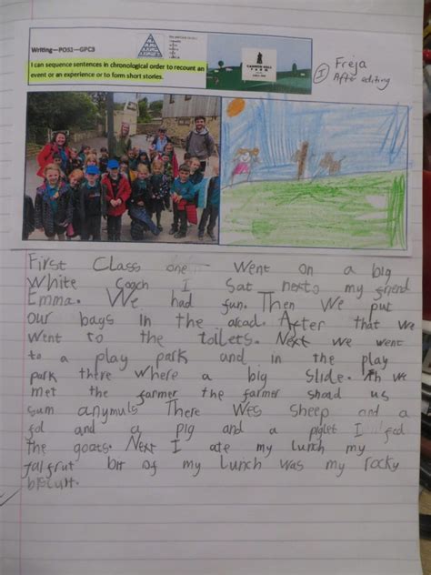 Y1 Writing Cookridge Primary