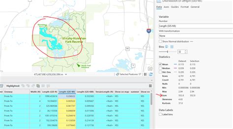 Arcgis Pro Statistics Dont Respect Record Select Esri Community
